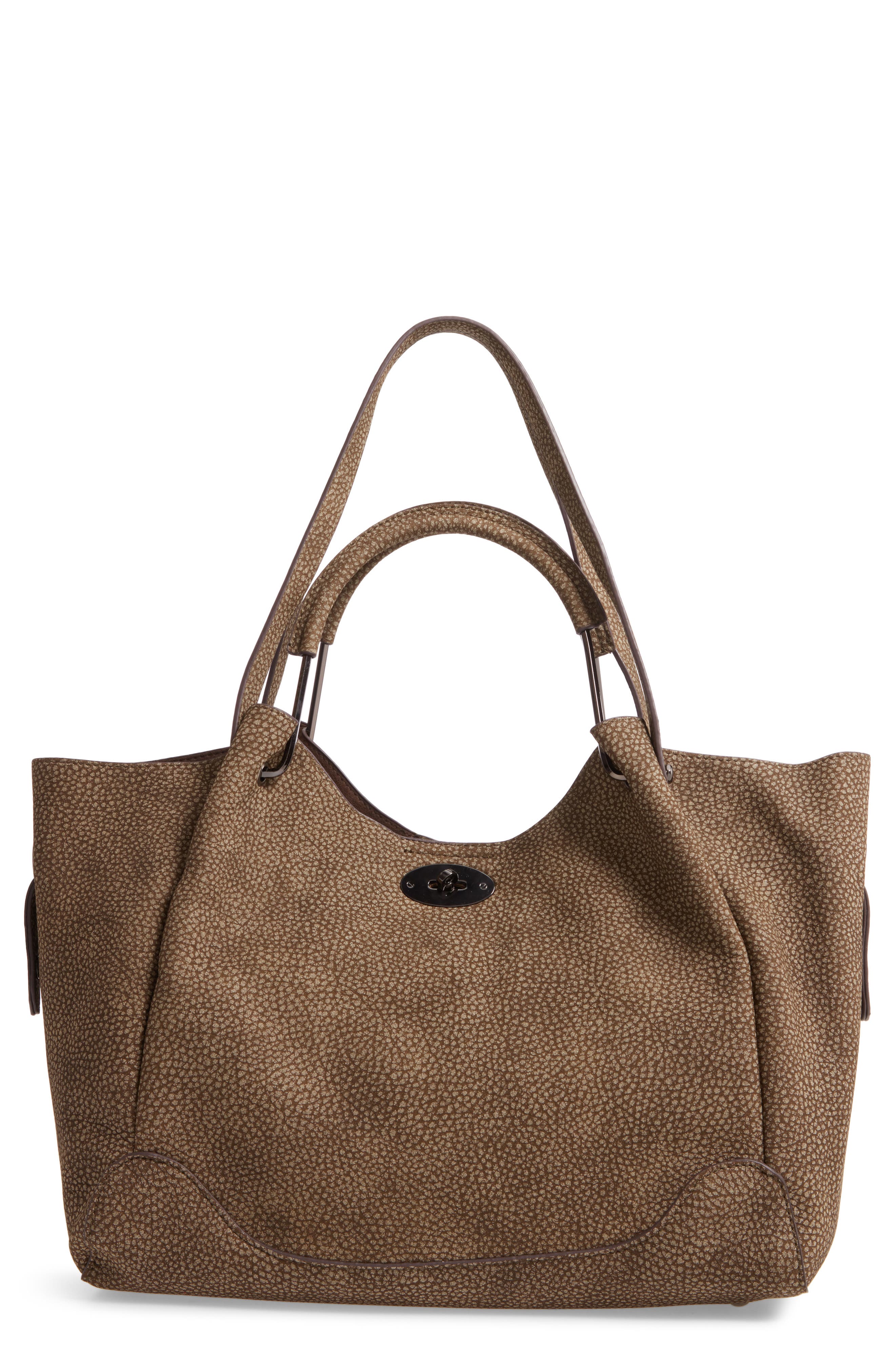 Sondra Roberts Pebble Faux Leather Shopper | Nordstrom
