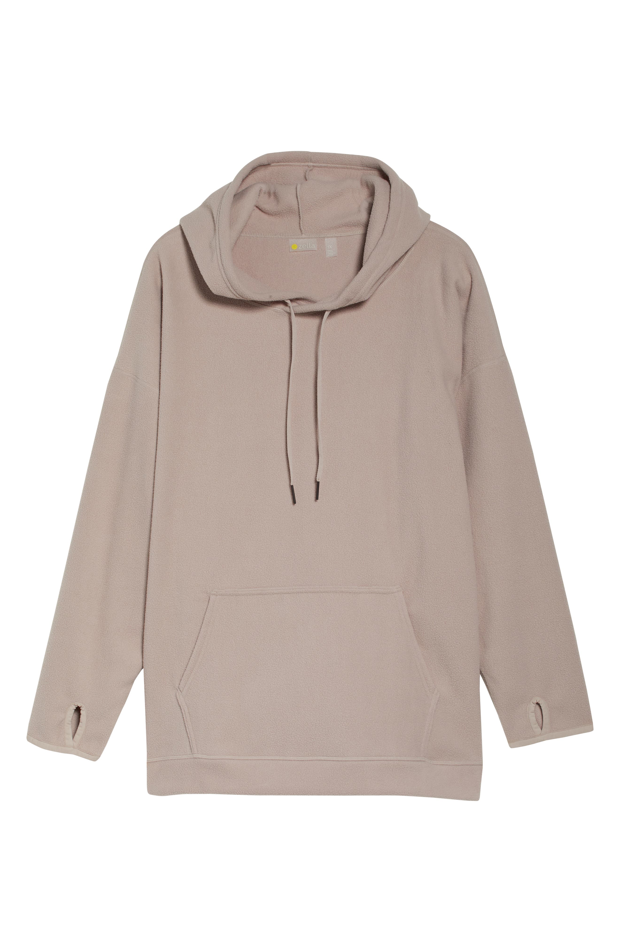 Zella Women's Cozy Up Polar Fleece Hoodie | Nordstromrack