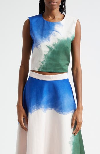 BUSAYO Enitan Sleeveless Crop Top | Nordstromrack