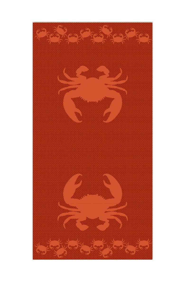 APOLLO TOWELS Crabs Sculpted Double Jacquard Towel | Nordstromrack