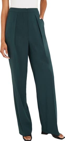 Misook Pleated Wide Leg Pants | Nordstrom