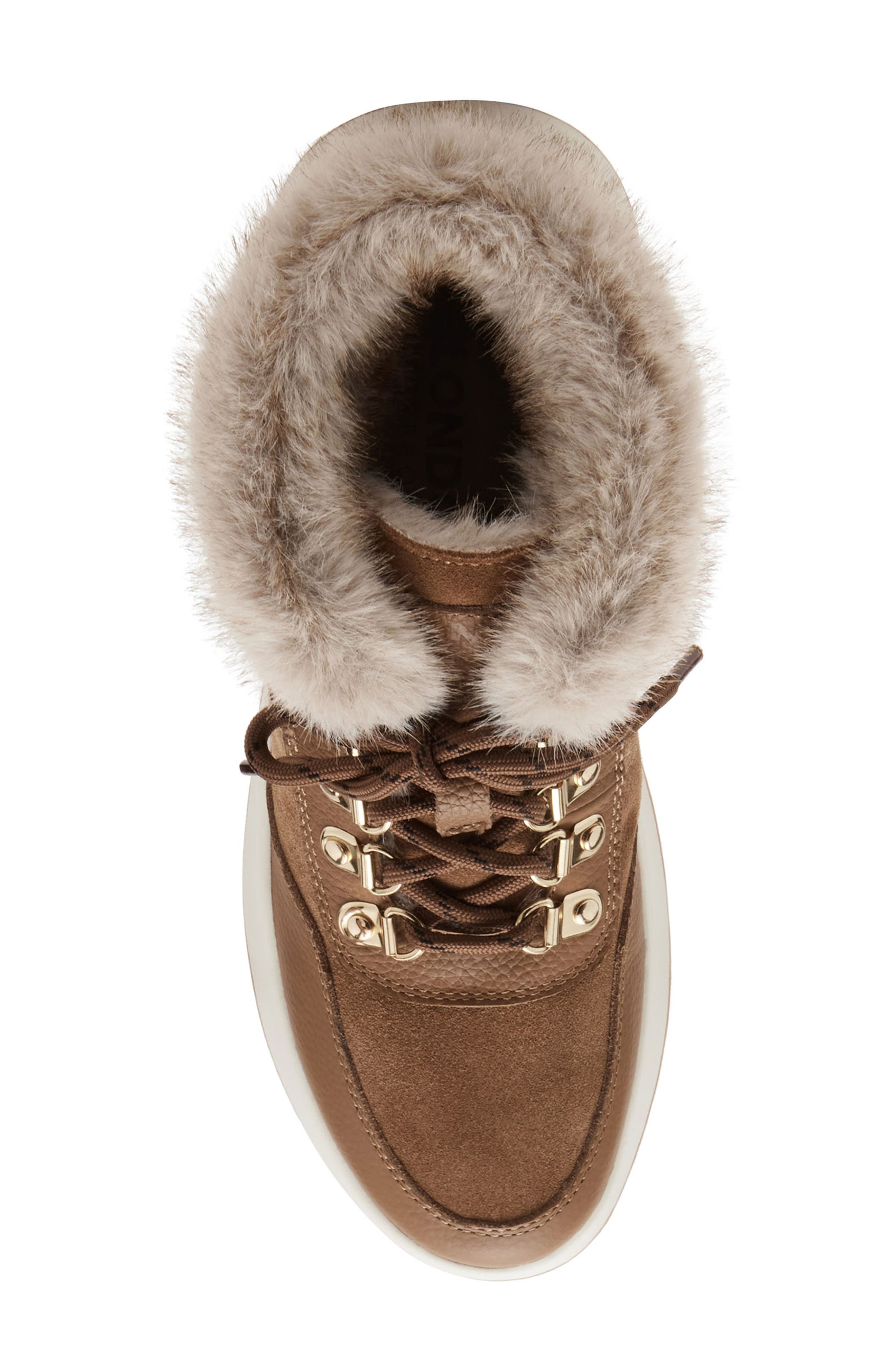 Blondo Annette Faux Fur Mid Sneaker (Women) | Nordstromrack