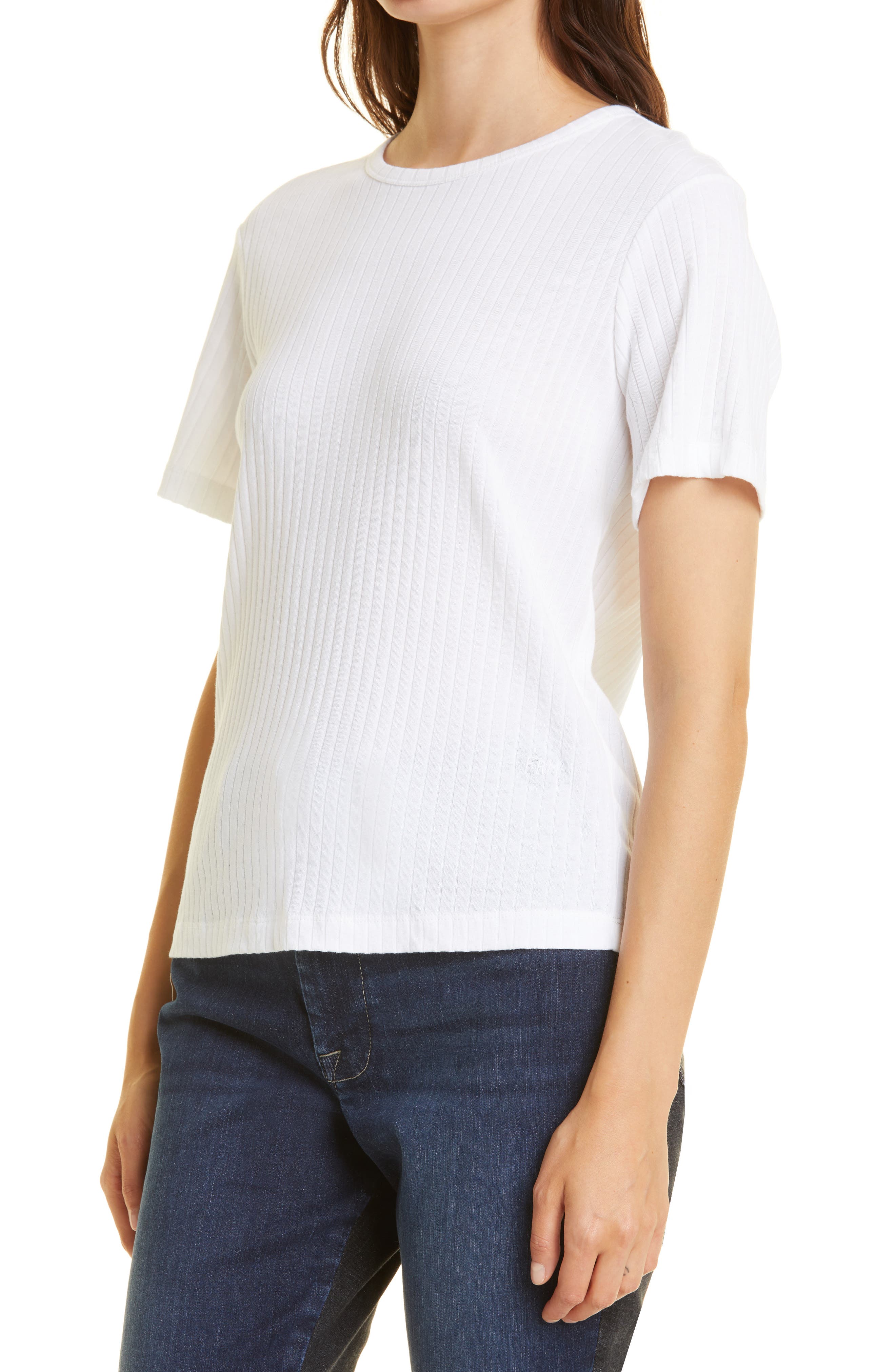 FRAME Rib Crewneck Top | Nordstromrack
