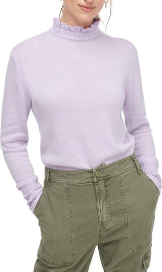 J.Crew Ruffle Neck Sweater | Nordstrom