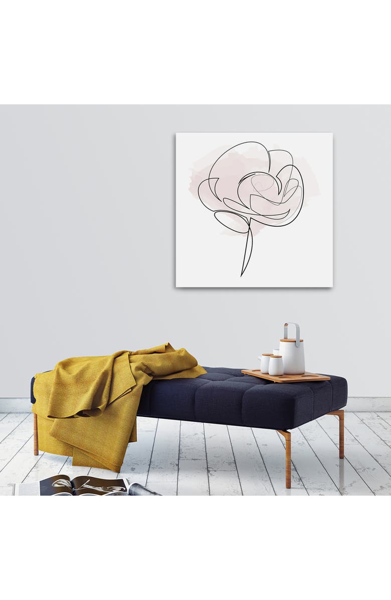 CURIOOS Rose One Line Art Print | Nordstromrack