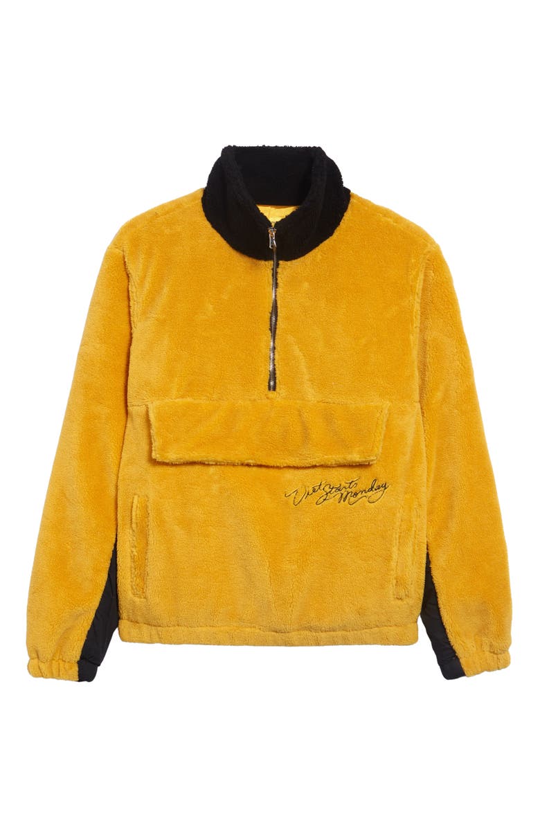 DIET STARTS MONDAY Men's Mountain Fleece Quarter Zip Pullover | Nordstrom