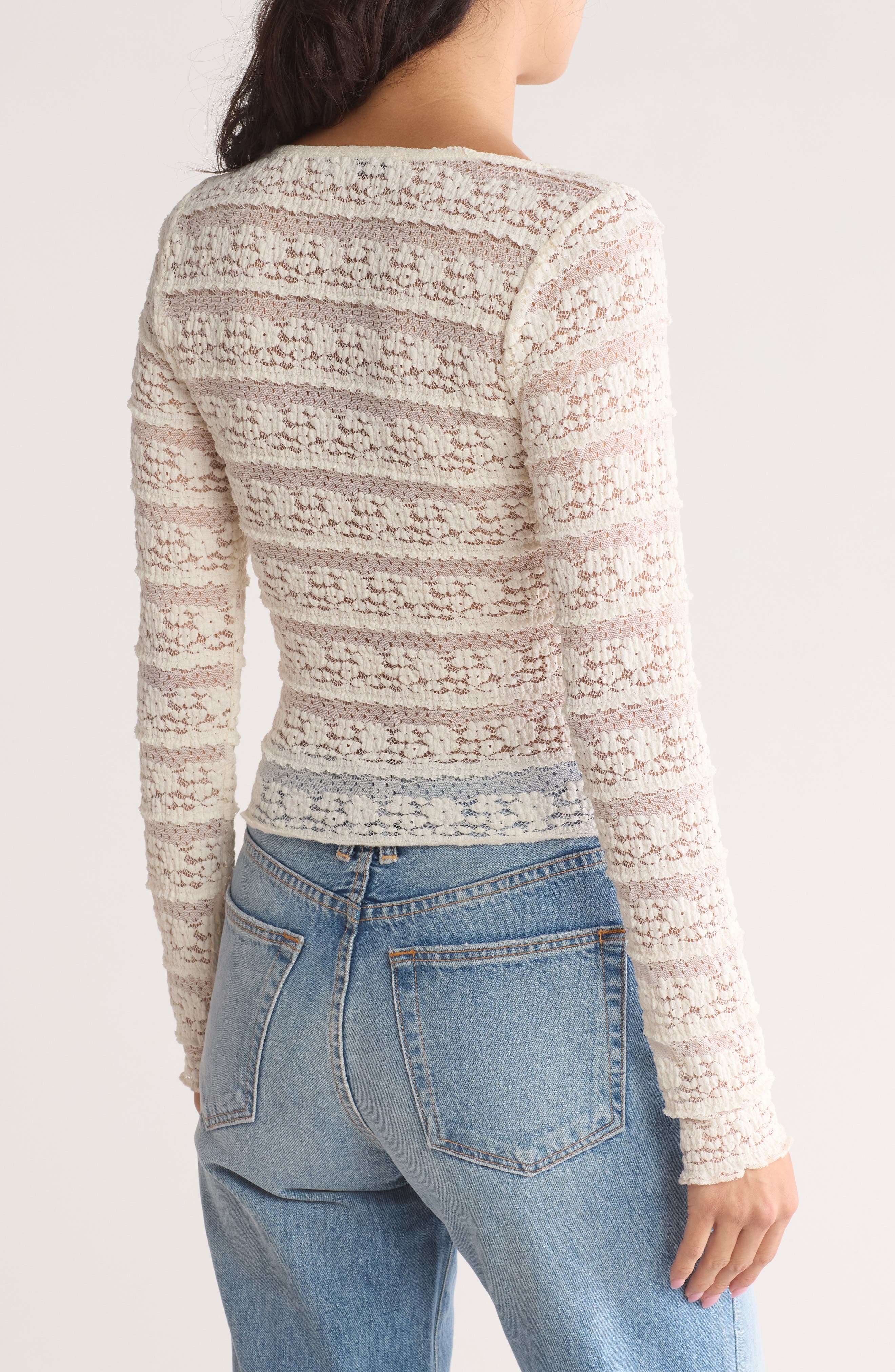 Lush Lace Mesh Top | Nordstromrack