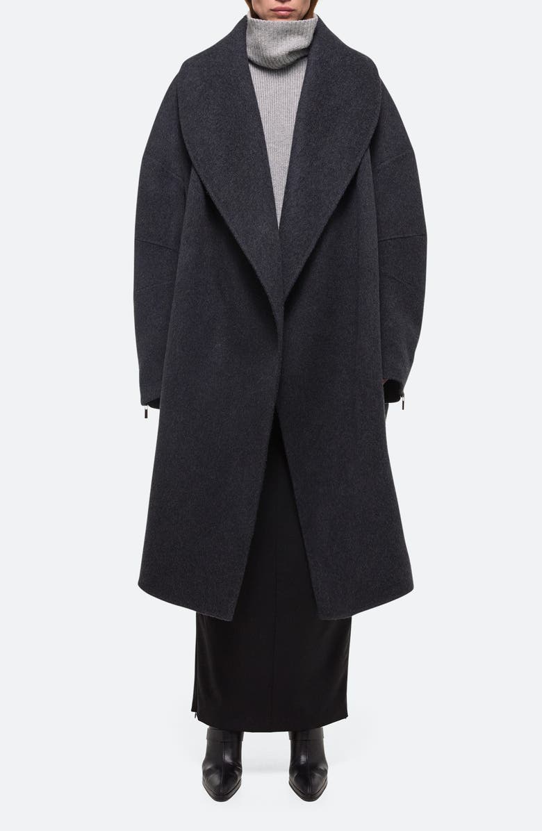Helmut Lang Apex Oversize Recycled Wool Cocoon Coat | Nordstromrack