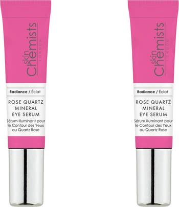 SKINCHEMISTS Rose Quartz Mineral Eye Serum Duo | Nordstromrack