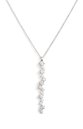Nadri Cubic Zirconia Linear Long Pendant Necklace | Nordstromrack