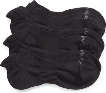 Zella Men's 3-Pack Performance Tab Ankle Socks | Nordstrom