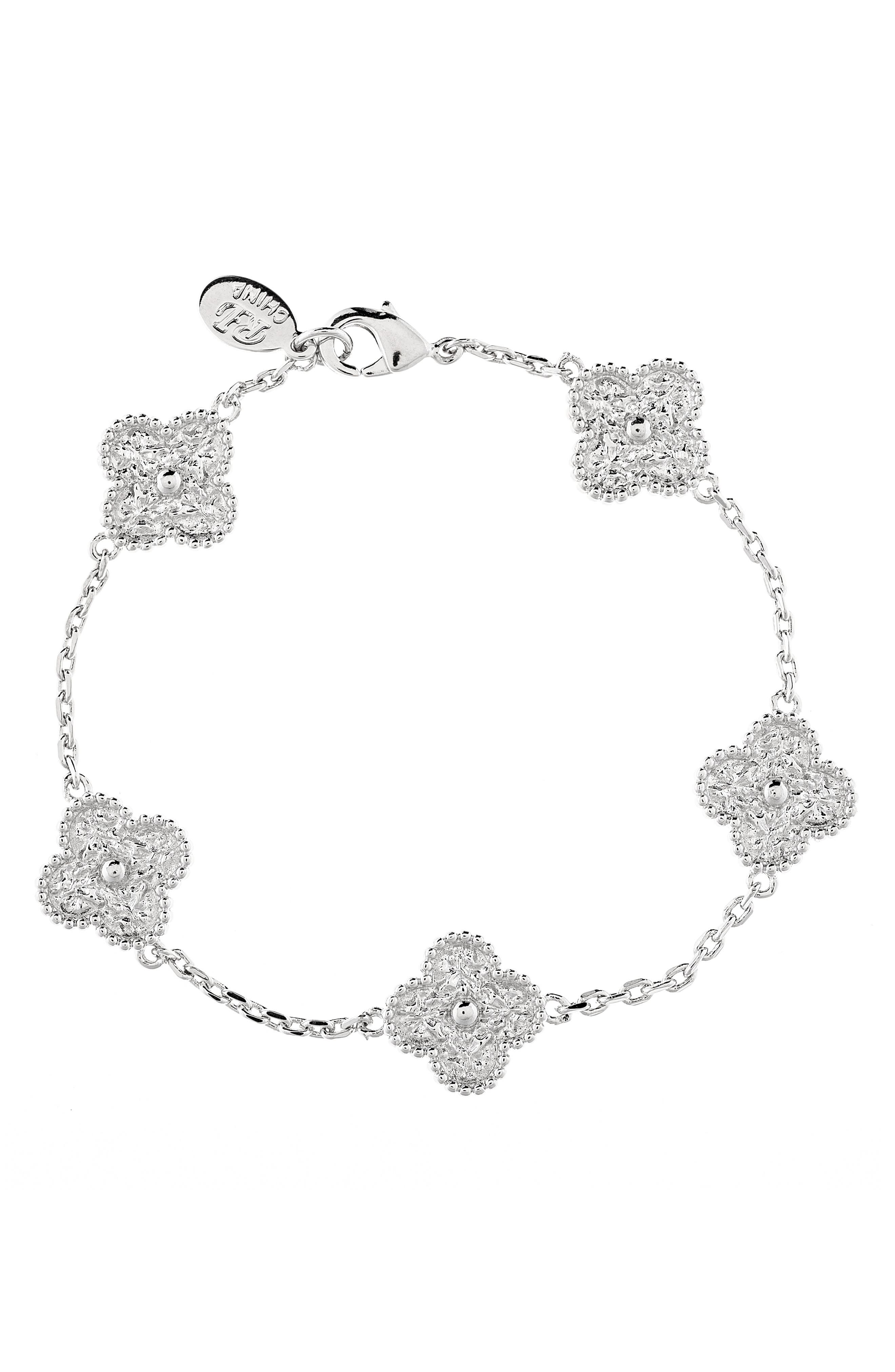 RIVKA FRIEDMAN Clover Station Bracelet | Nordstromrack