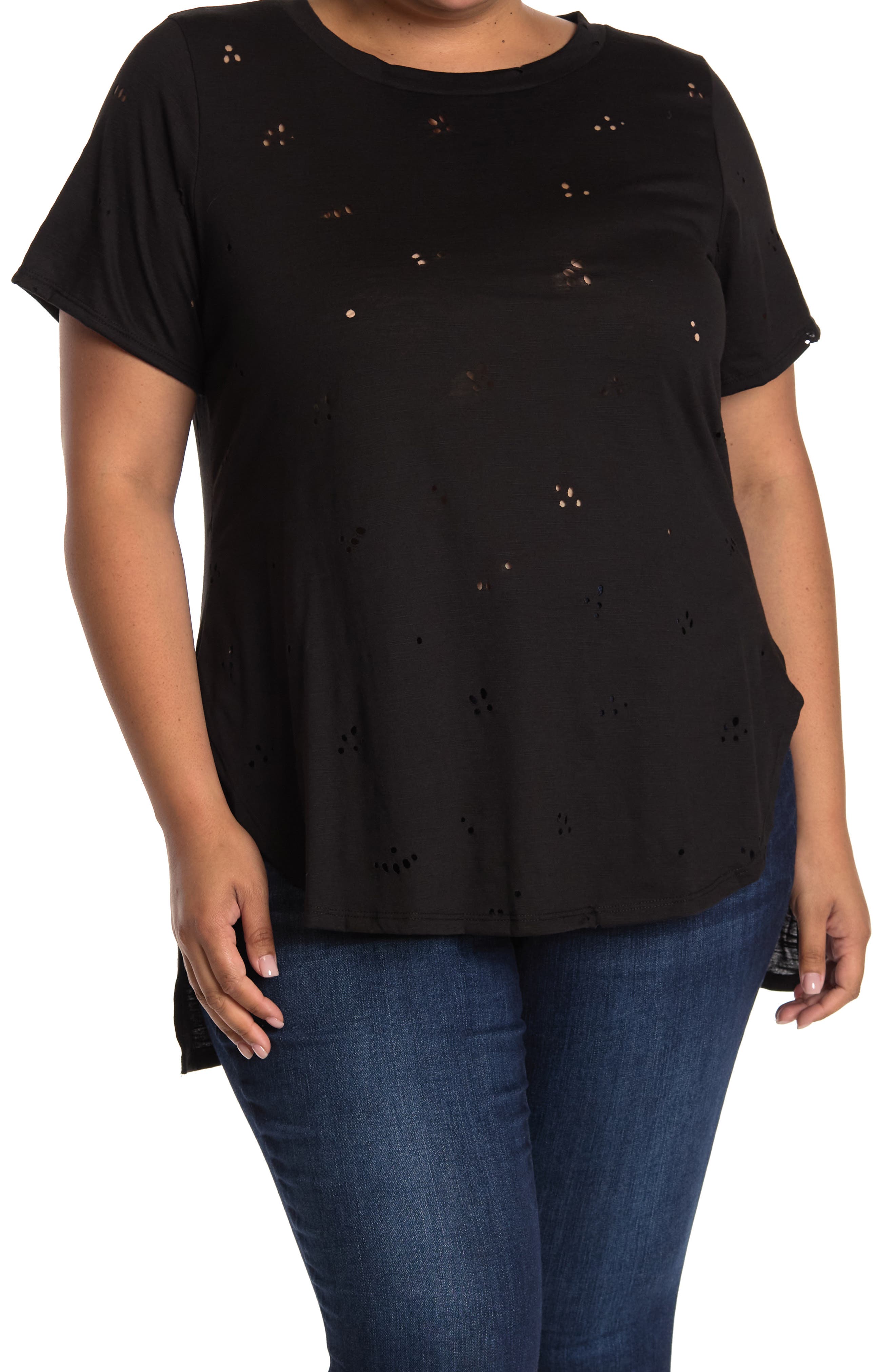 Forgotten Grace Destructed High Low Top | Nordstromrack