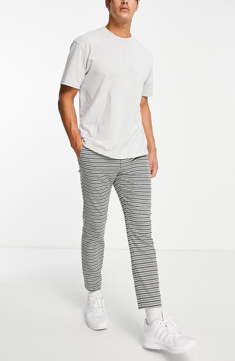 Topman Men's Skinny Houndstooth Joggers | Nordstromrack