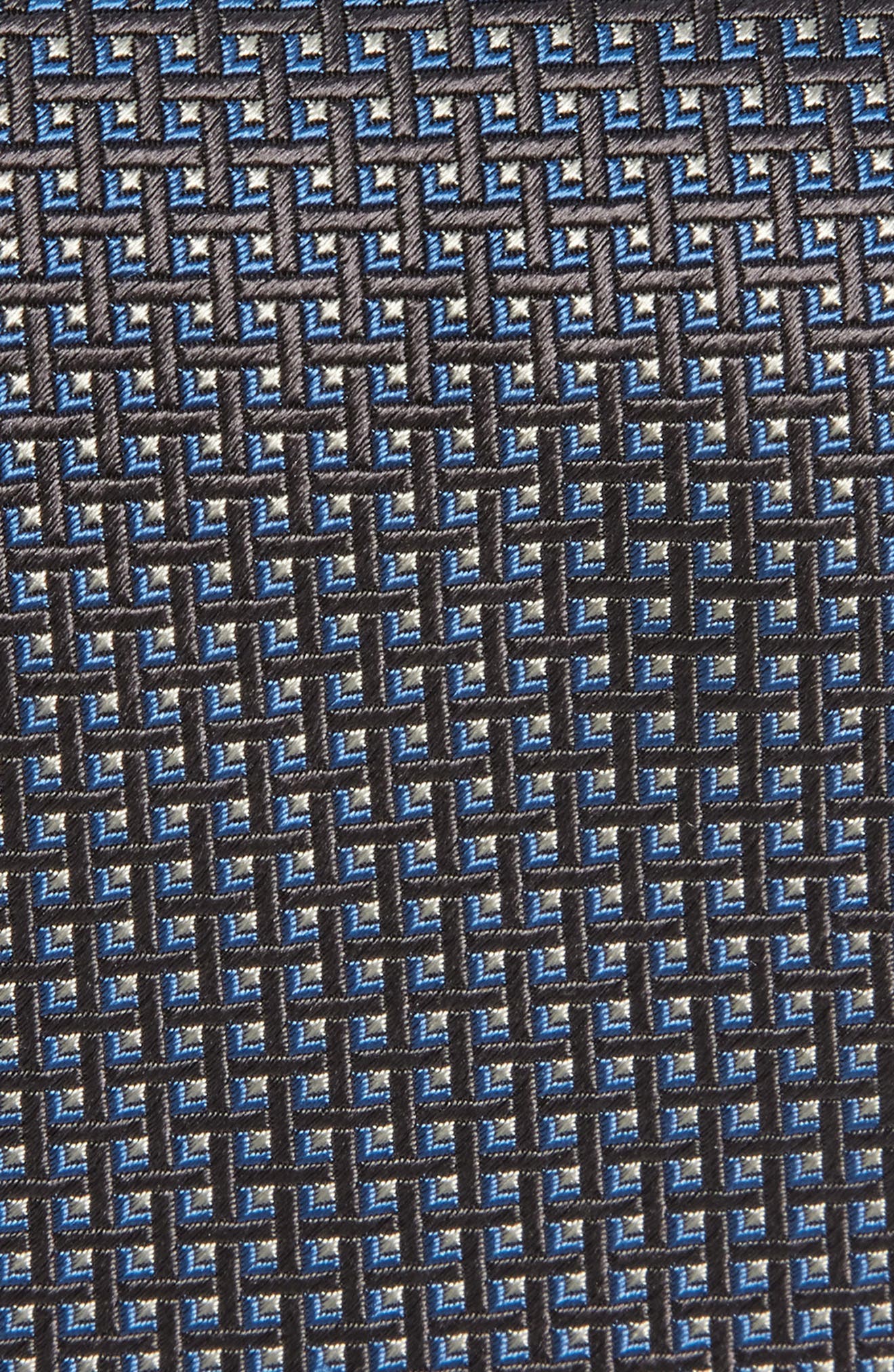 David Donahue Geometric Pattern Silk Tie | Nordstromrack