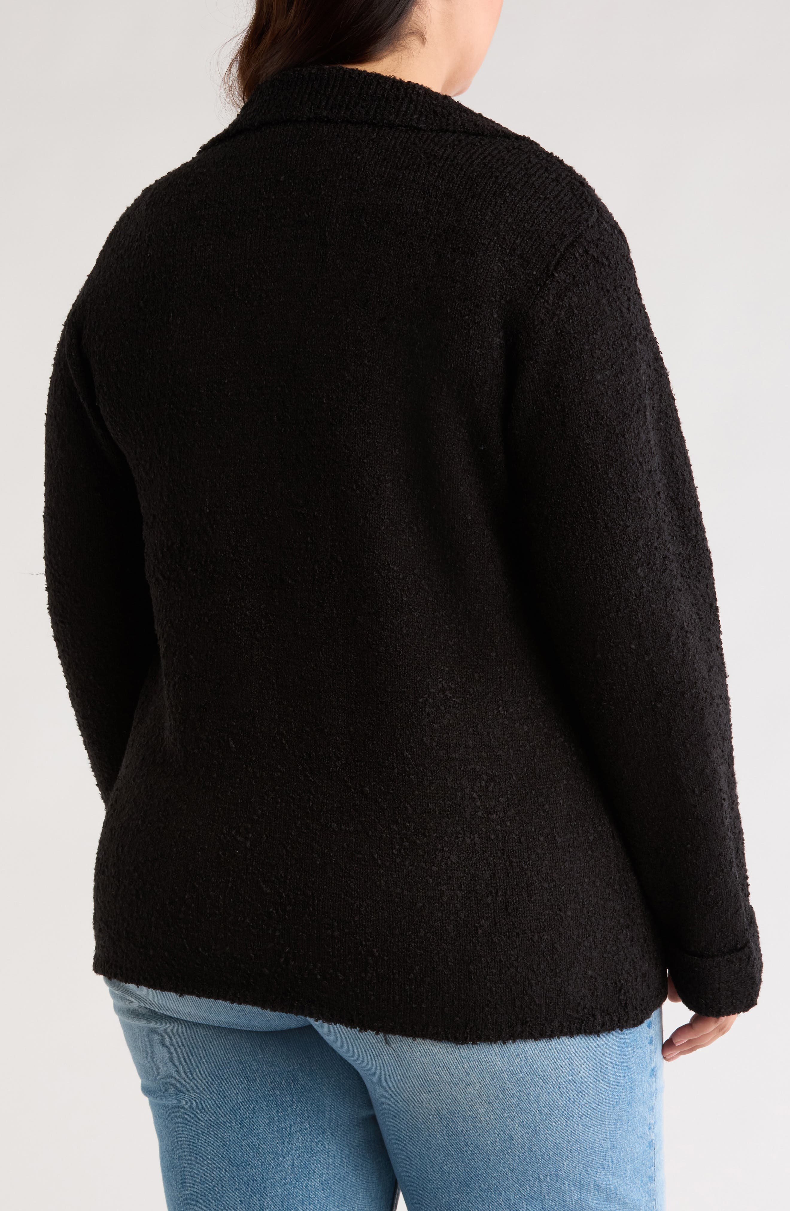 BY DESIGN River Bouclé Knit Cardigan | Nordstromrack