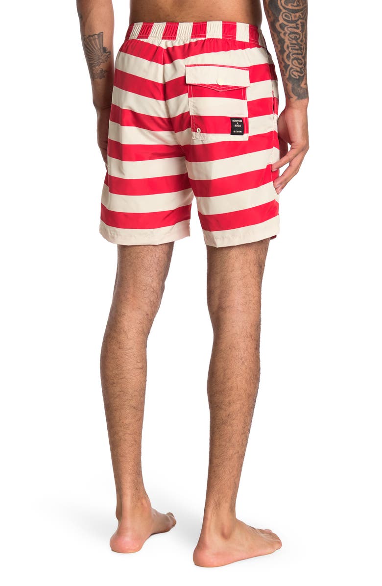Scotch & Soda Mid Length Regular Surf Swim Trunks | Nordstromrack