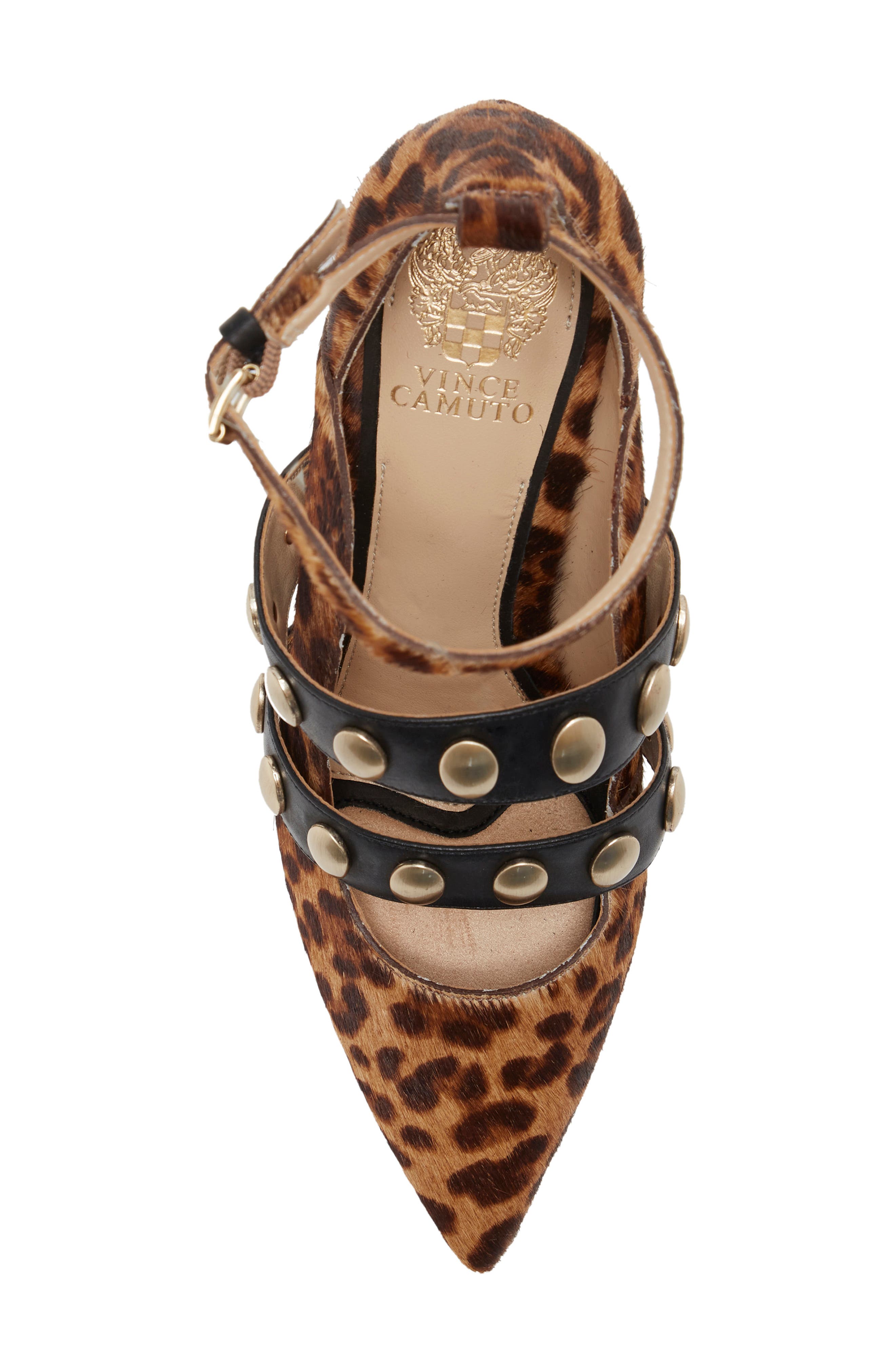 Vince Camuto Krellen Genuine Calf Hair Pointed Toe Pump (Women ...