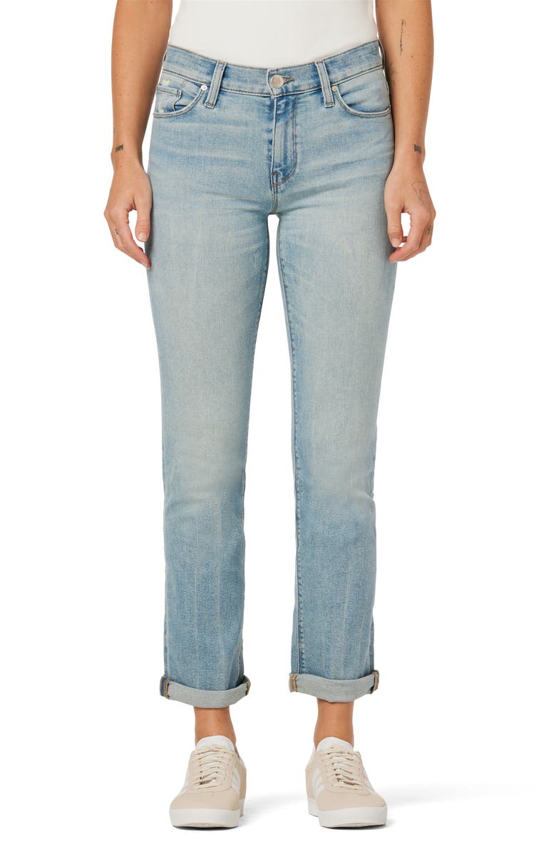 Hudson Jeans Nico Rolled Hem Ankle Straight Leg Jeans | Nordstrom