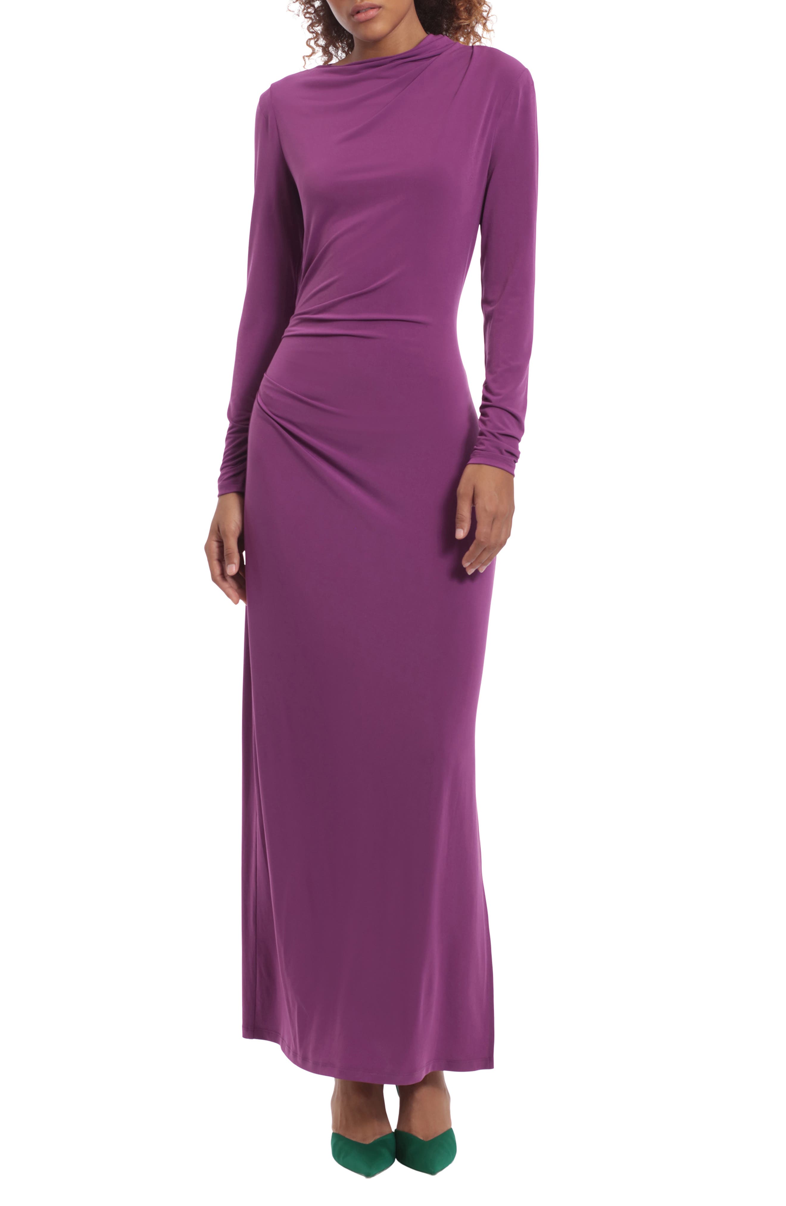 Donna Morgan Long Sleeve Maxi Dress | Nordstromrack