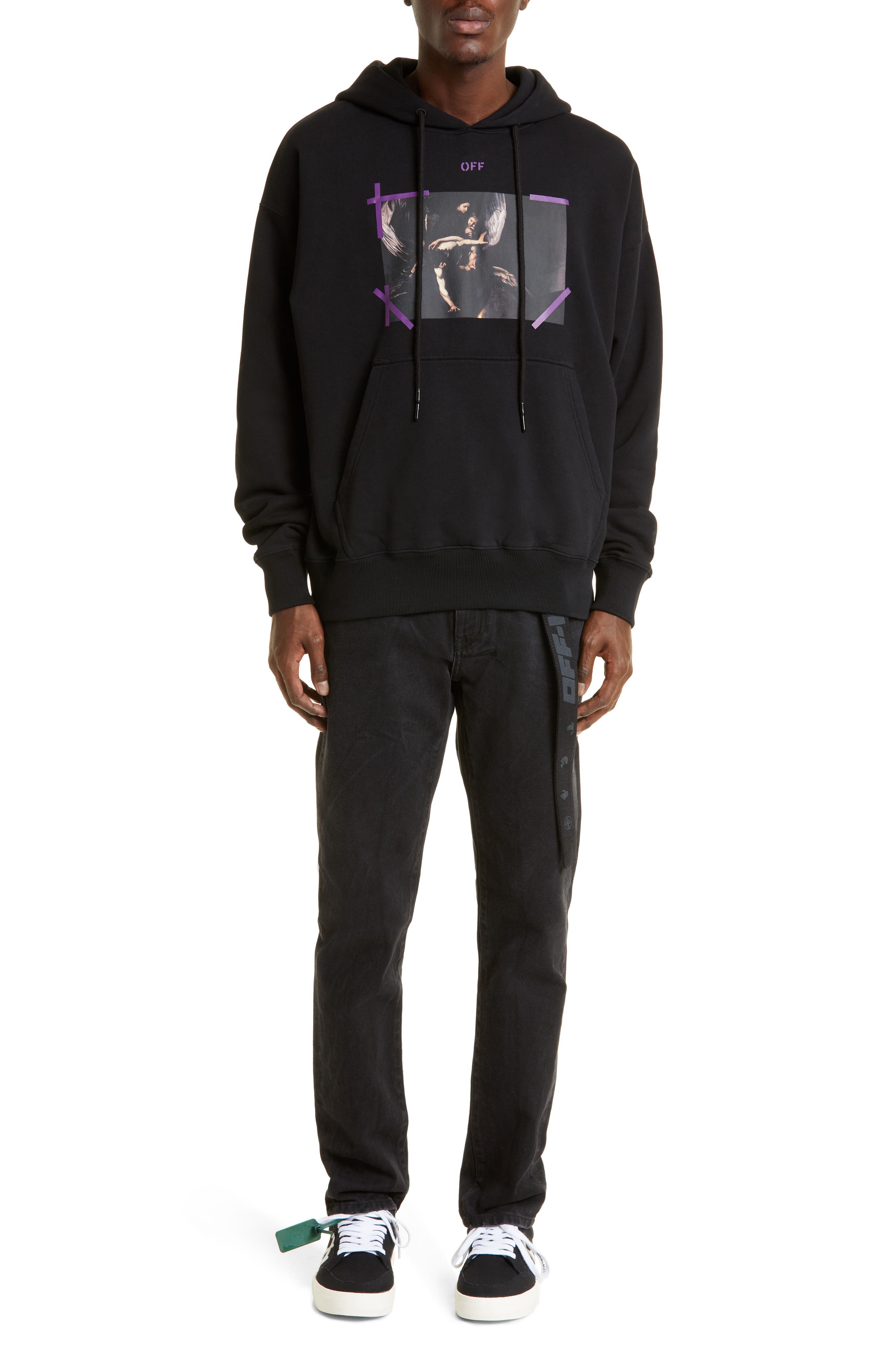 Off-White Belted Skinny Jeans | Nordstromrack