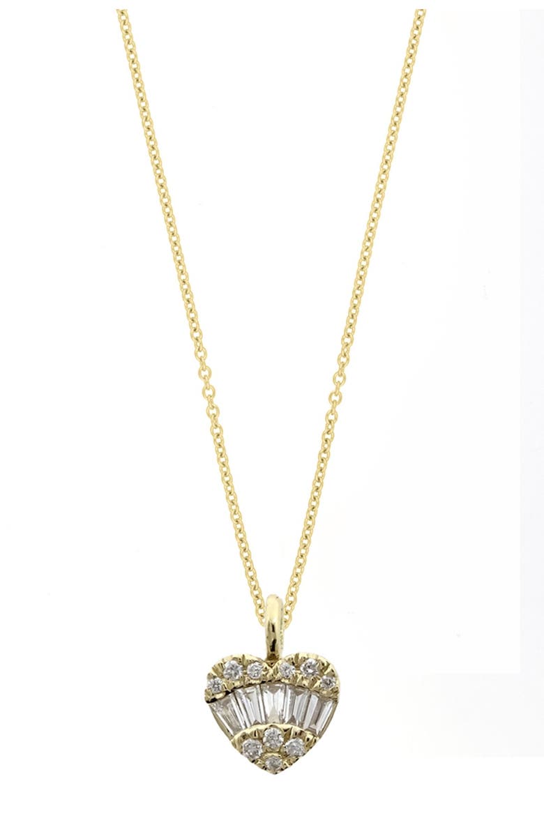Bony Levy Icon 18K Yellow Gold Diamond Heart Pendant Necklace - 0.06 ...