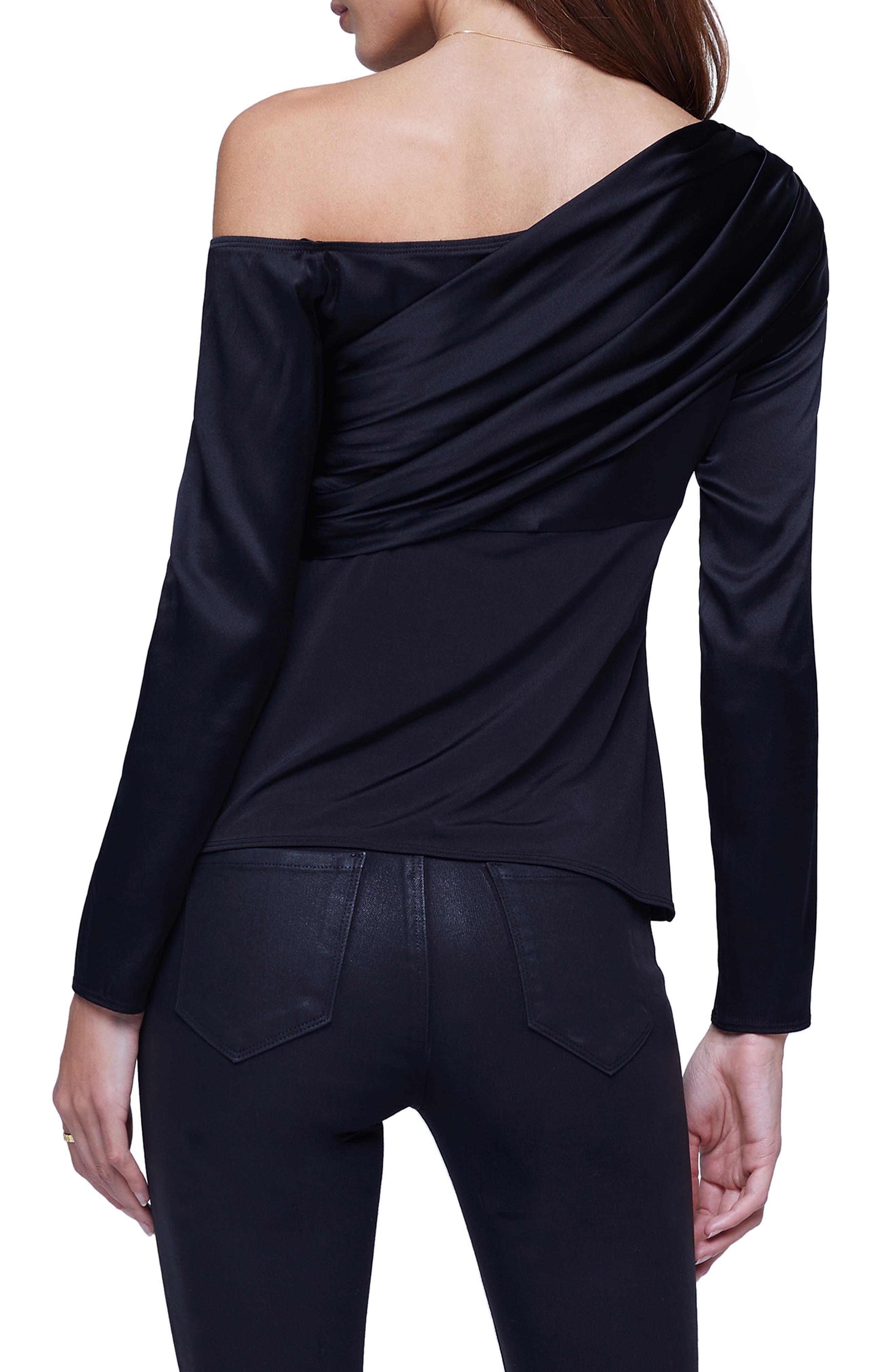 L'AGENCE Sharma One-Shoulder Top | Nordstromrack