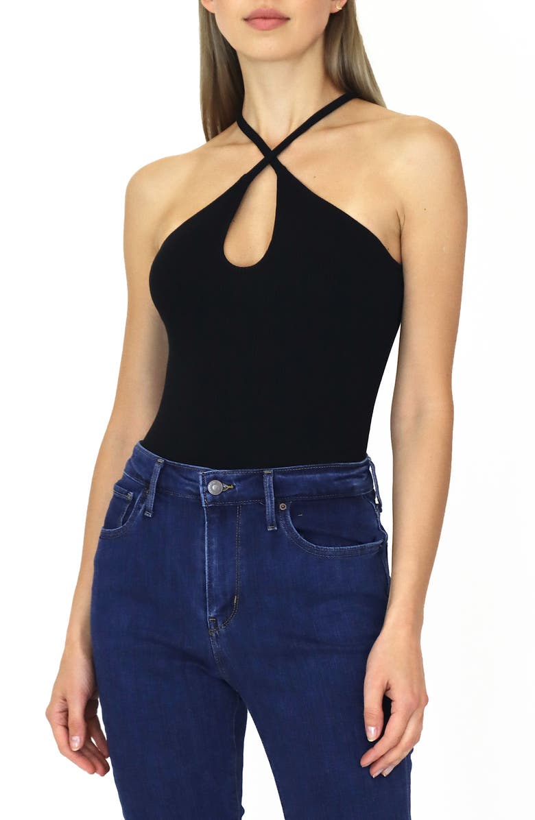 Avec Les Filles Keyhole Bodysuit | Nordstromrack