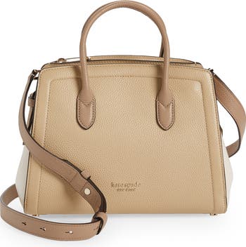 Kate Spade New York knott colorblock leather satchel | Nordstrom