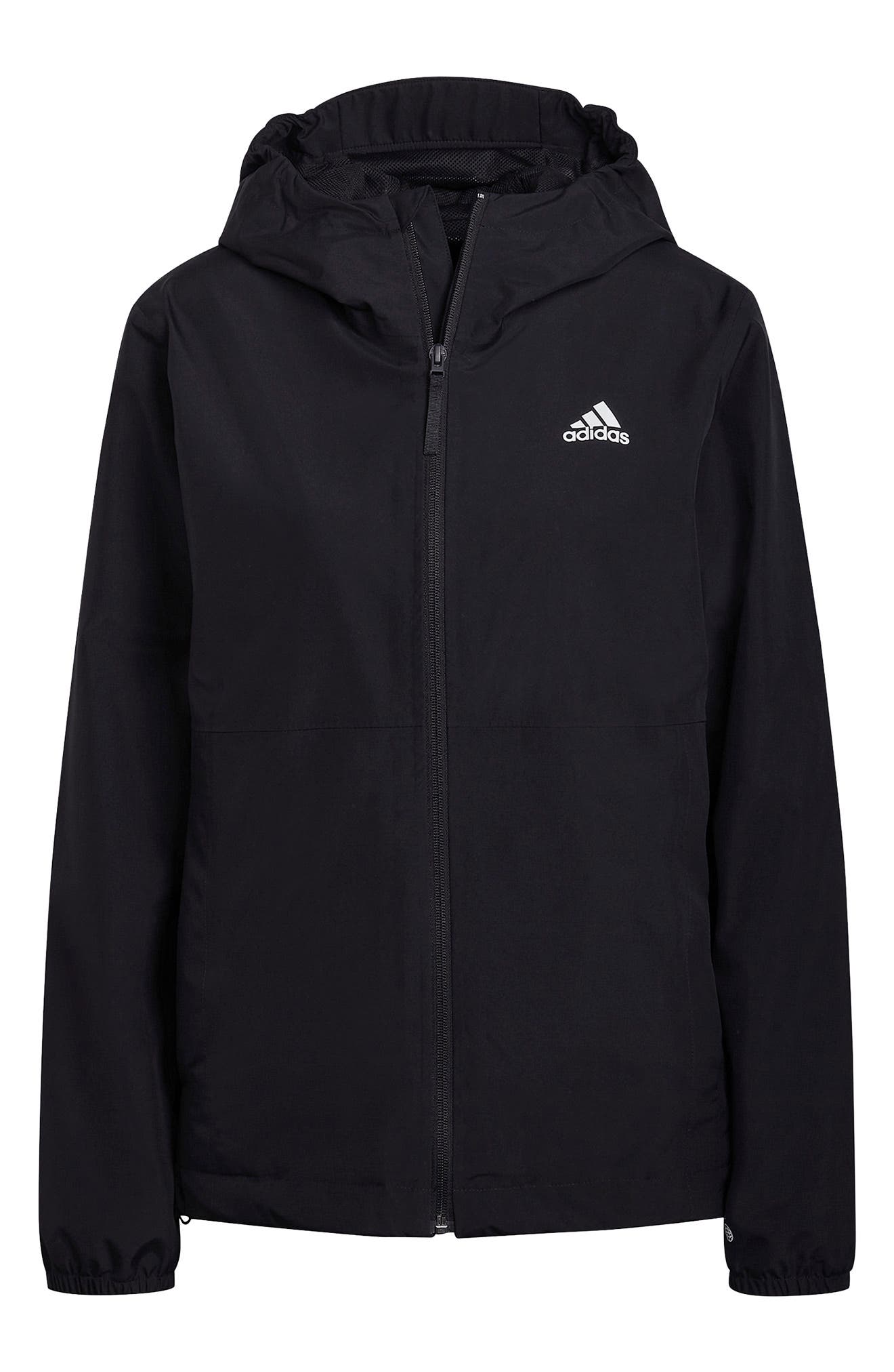 adidas Essential Recycled Polyester Rain Jacket | Nordstromrack