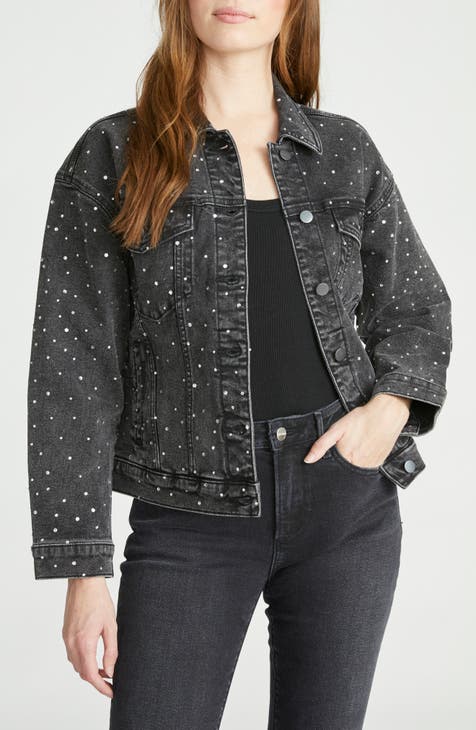 Women's Black Denim Jackets | Nordstrom Rack