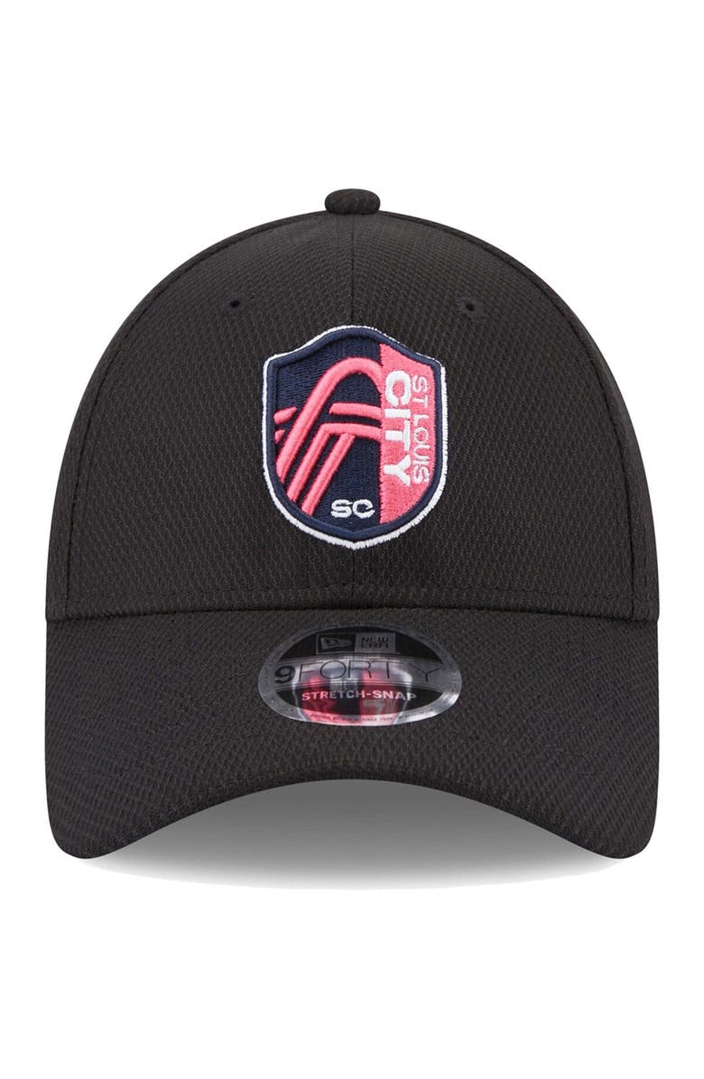 New Era Men's New Era Black St. Louis City SC Basic 9FORTY Mesh ...
