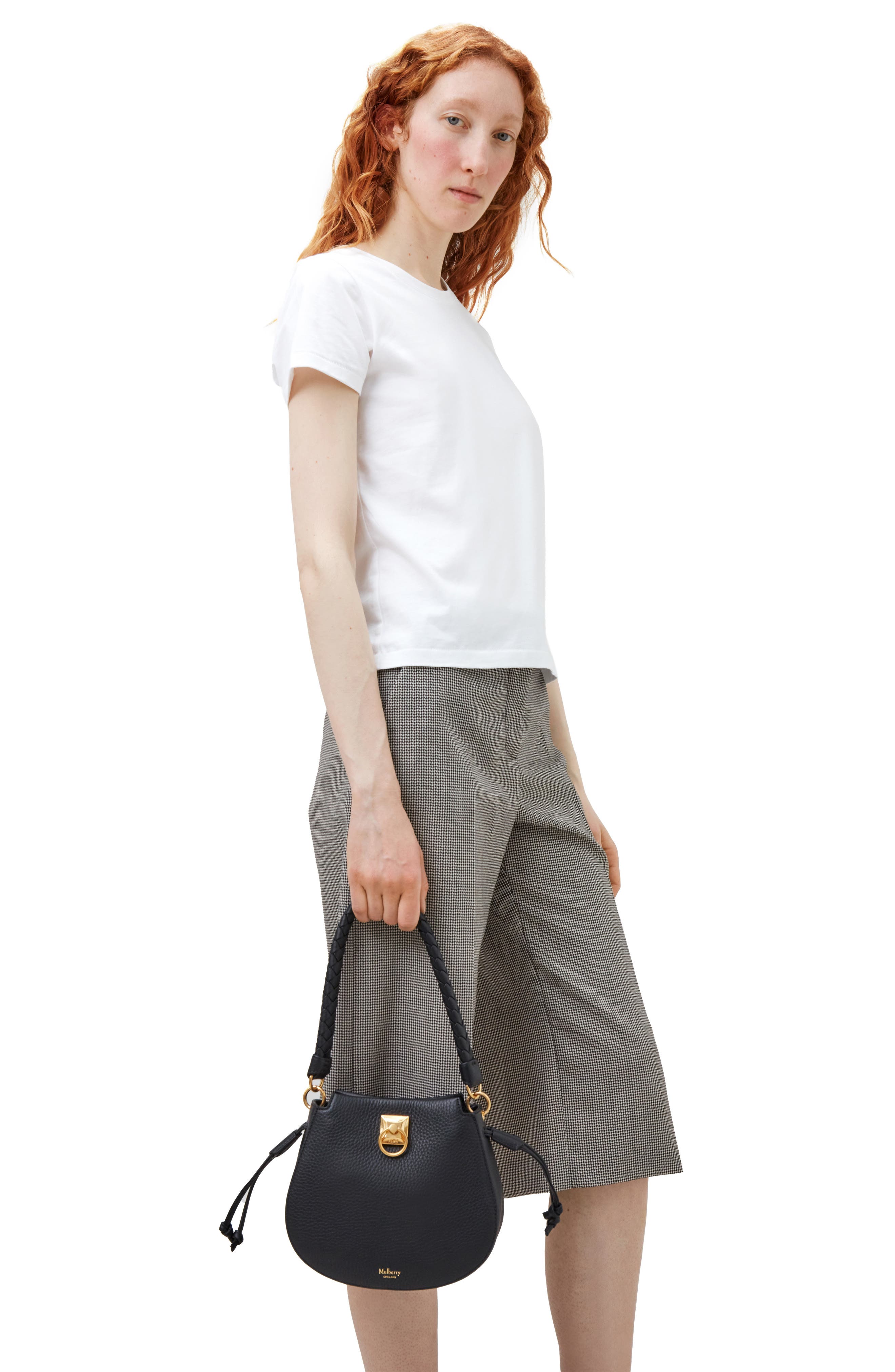 Mulberry Mini Iris Leather Hobo Bag | Nordstrom