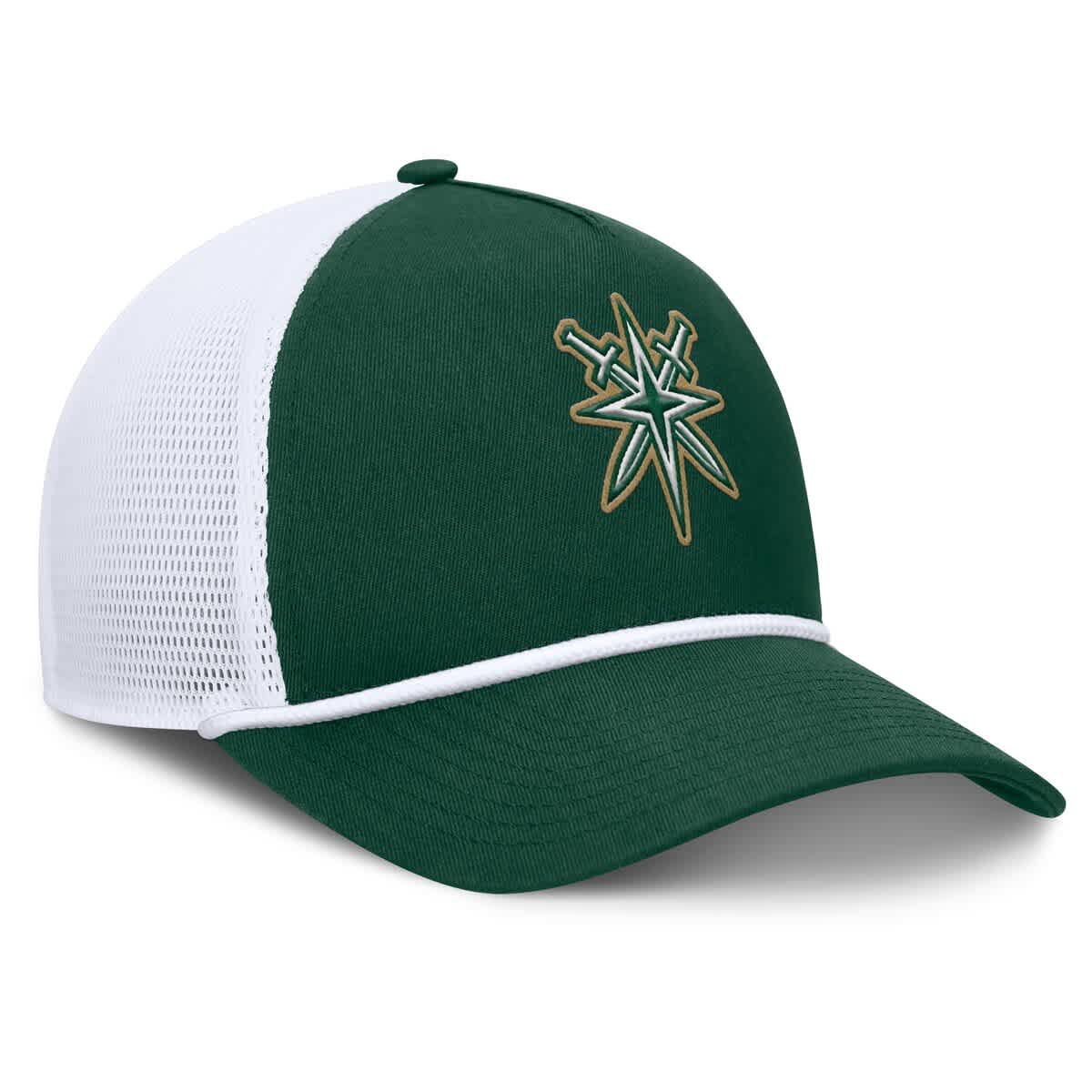 Men's Fanatics Green/White Vegas Golden Knights Bermuda A-Frame ...