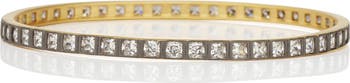 FREIDA ROTHMAN Square Radiance Cubic Zirconia Bangle | Nordstrom