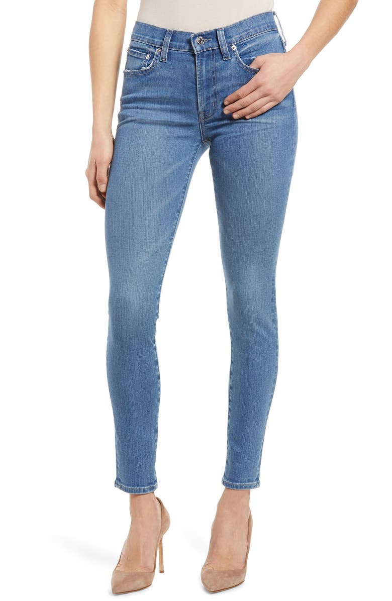 EDWIN Pixie Mid Rise Ankle Skinny Jeans | Nordstromrack