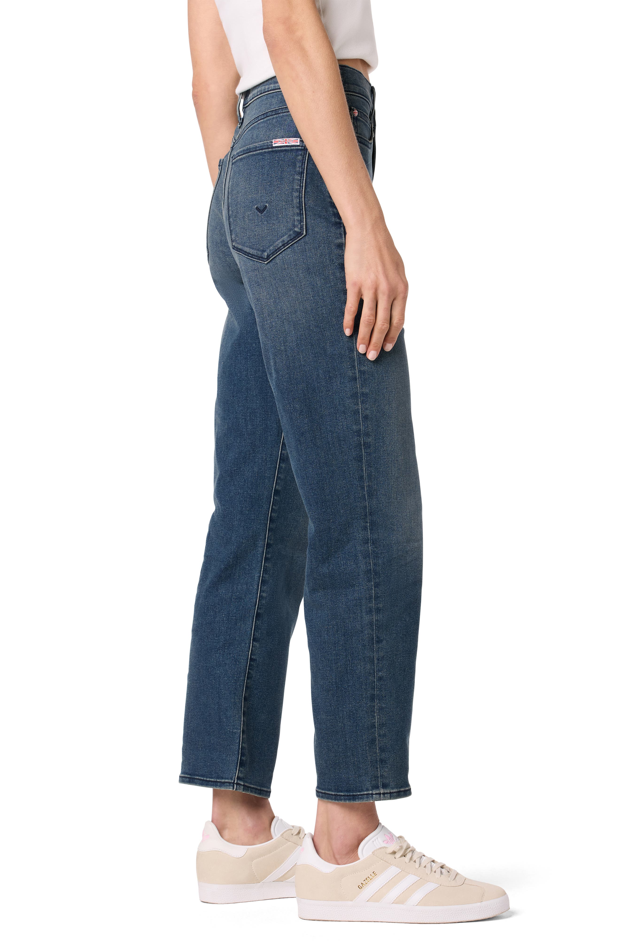 Hudson Jeans Noa High Waist Crop Straight Leg Jeans | Nordstromrack
