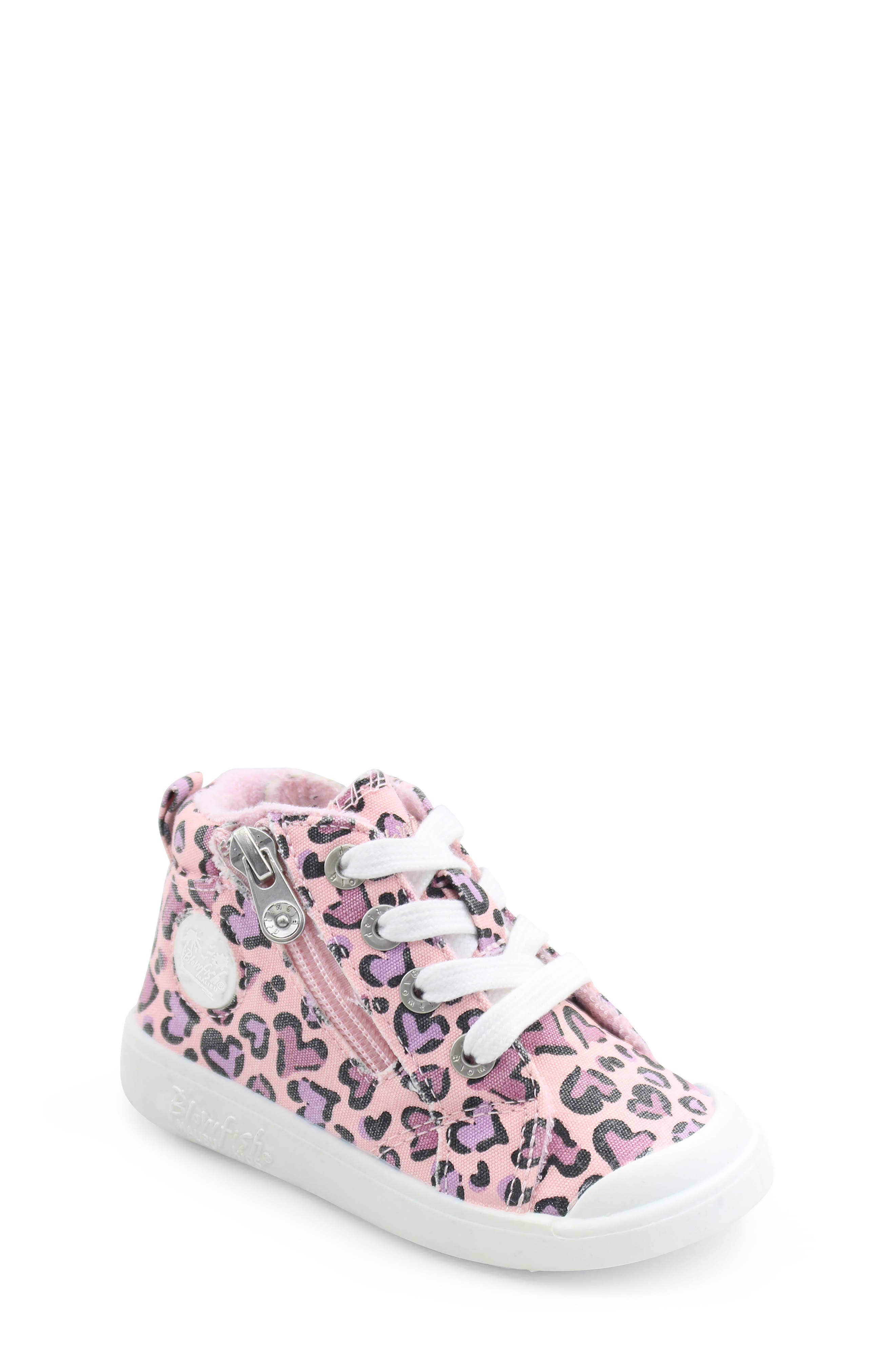Blowfish Malibu Kids' Valetta Leopard Print High Top Sneaker ...