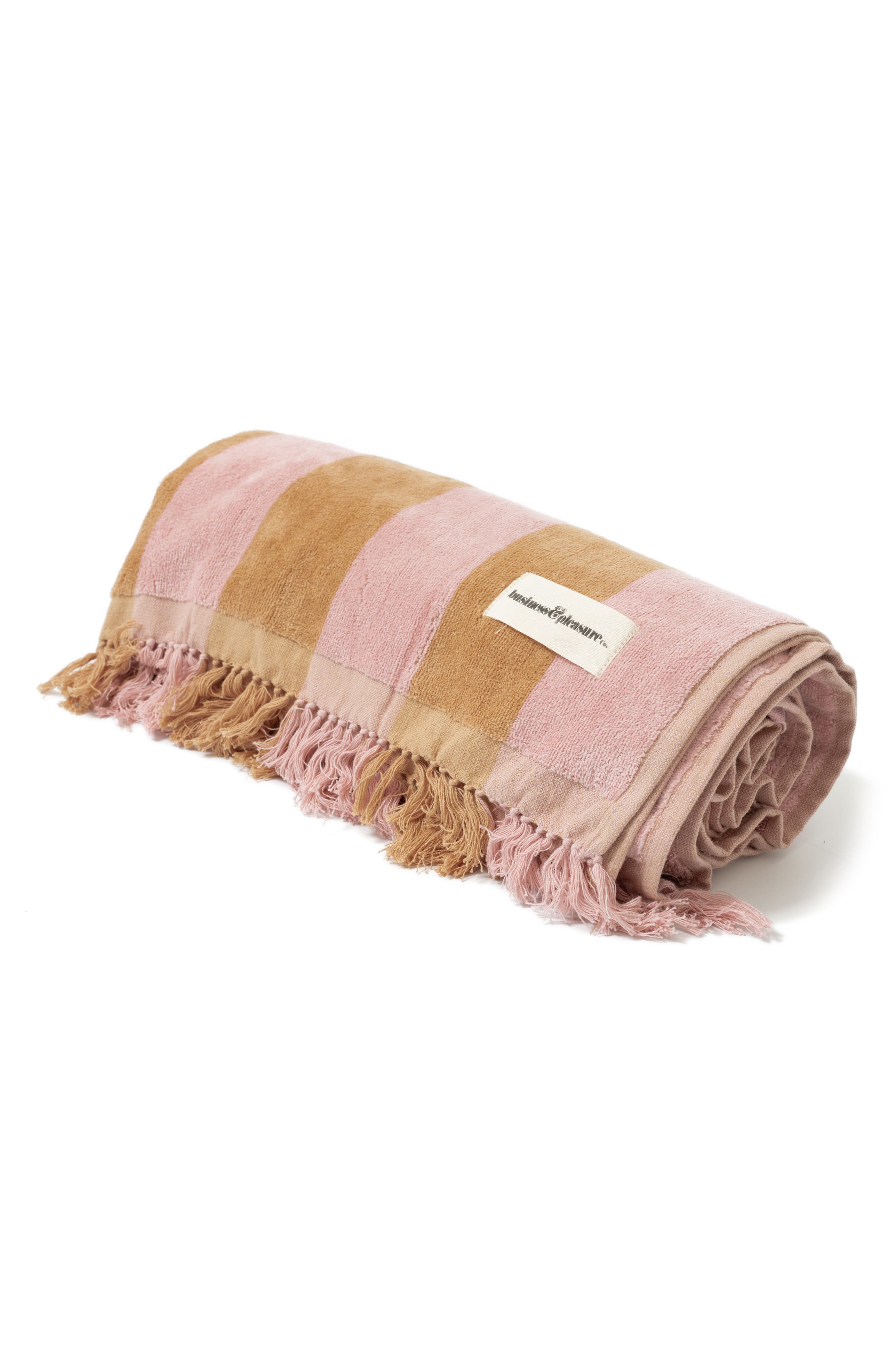 BUSINESS AND PLEASURE CO Holiday Fringe Beach Towel | Nordstromrack