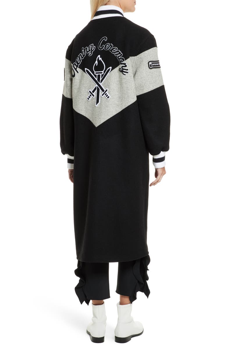Opening Ceremony Alpha Long Varsity Jacket | Nordstrom