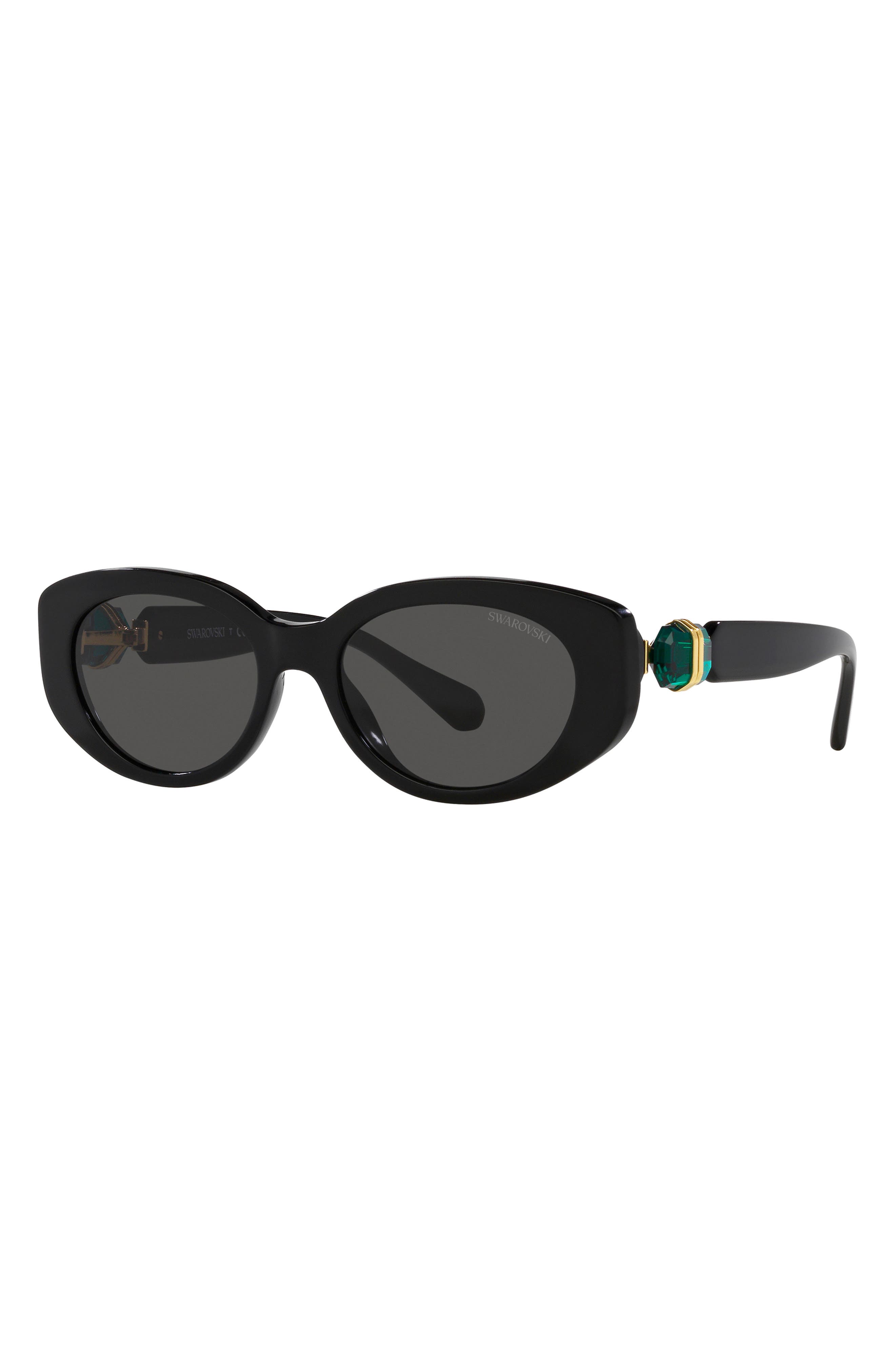 Swarovski 53mm Oval Sunglasses | Nordstromrack