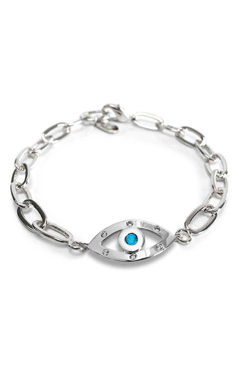 Liza Schwartz Amour Evil Eye Chain Link Bracelet | Nordstromrack