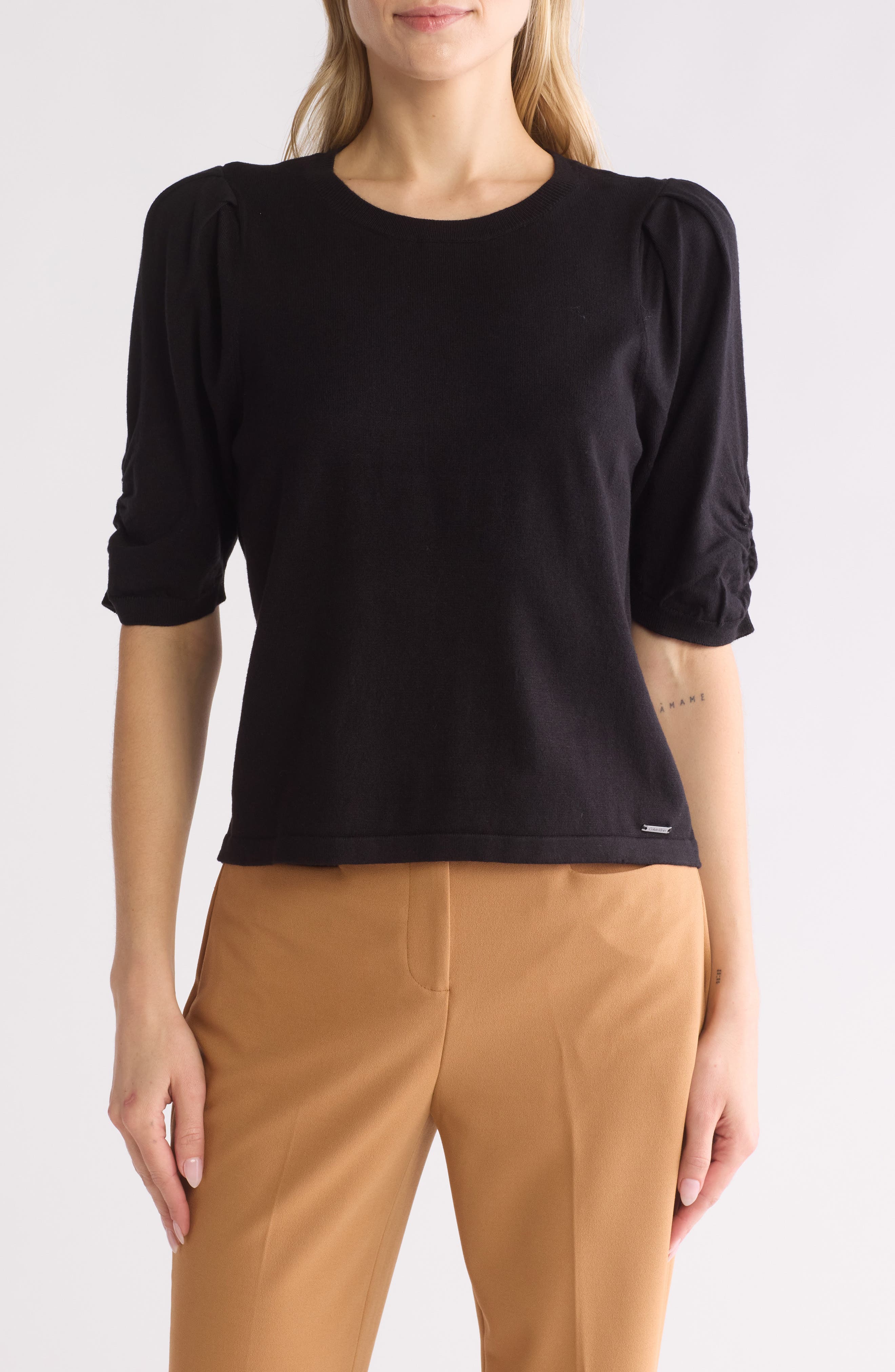Calvin Klein Elbow-Length Sleeve Sweater | Nordstromrack