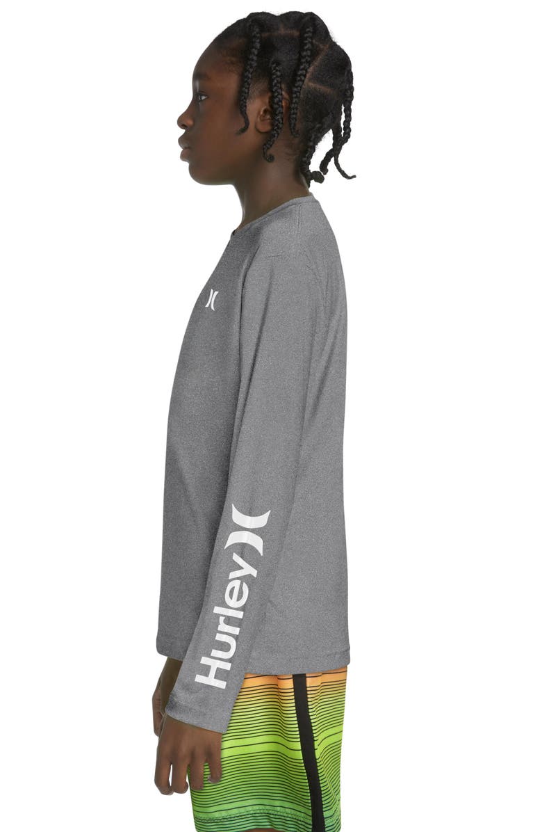 Hurley Icon Heather UPF 50 Long Sleeve Top | Nordstromrack