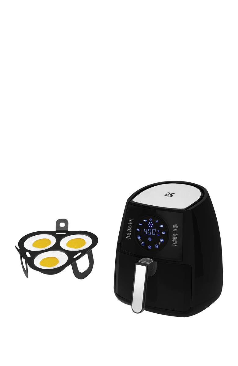 KALORIK Black Digital Airfryer with Egg Poacher | Nordstromrack