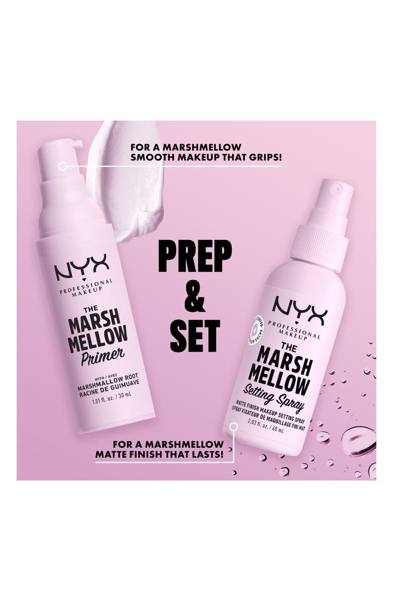 NYX PROFESSIONAL MAKEUP Marshmellow Primer & Setting Spray Mini Set ...