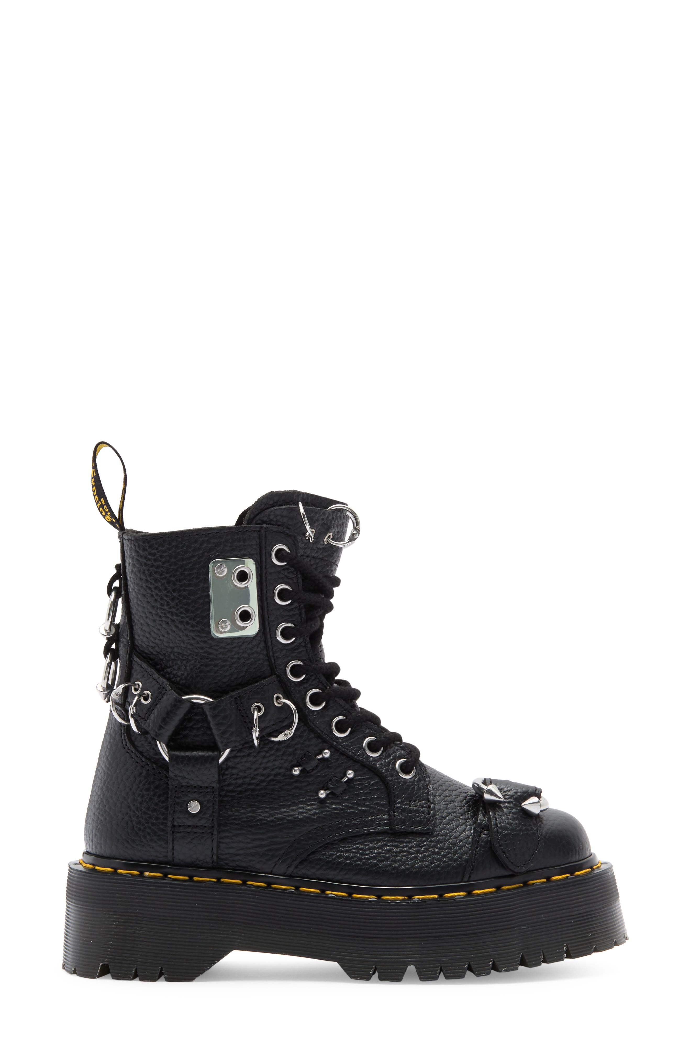Dr. Martens Jadon Piercing Milled Leather Platform Boot (Women ...