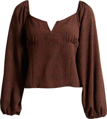 Vigoss Balloon Long Sleeve Top | Nordstrom