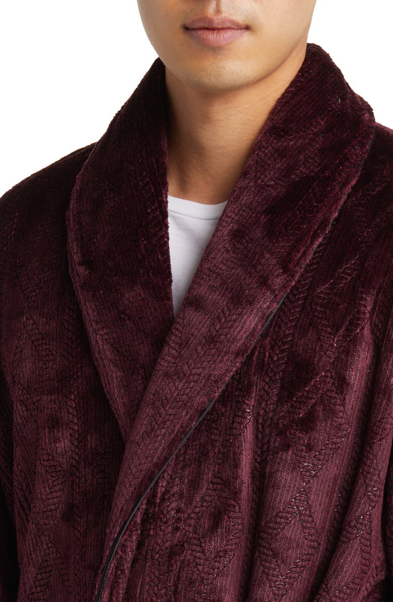 Daniel Buchler Laser Cut Heathered Robe | Nordstromrack
