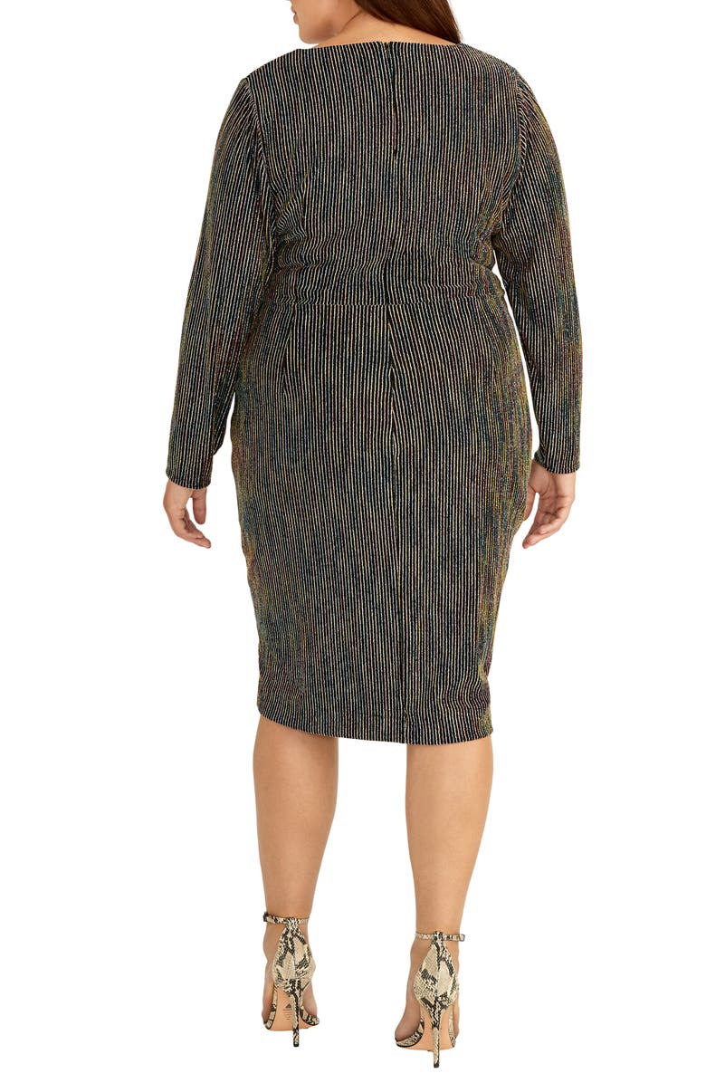 RACHEL Rachel Roy Long Sleeve Twist Front Dress | Nordstromrack